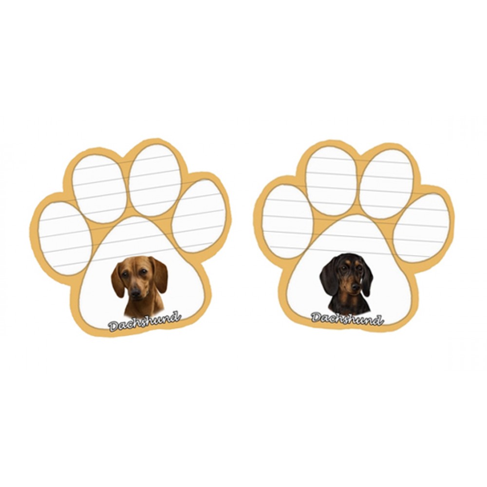 Dachshund Paw Sticky Notes